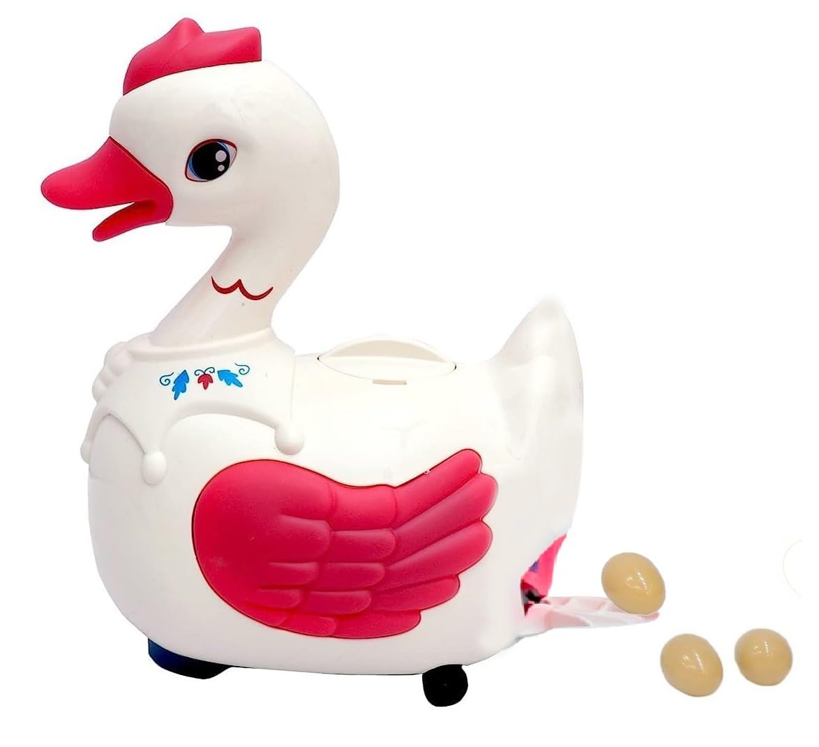 Buy HALO NATION® Battery Operated Egg Laying Duck Goose Bump & Go Egg ...