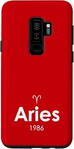 Amazon.com: Galaxy S9+ Aries 1986 Birthday Zodiac Sign | Horoscope ...