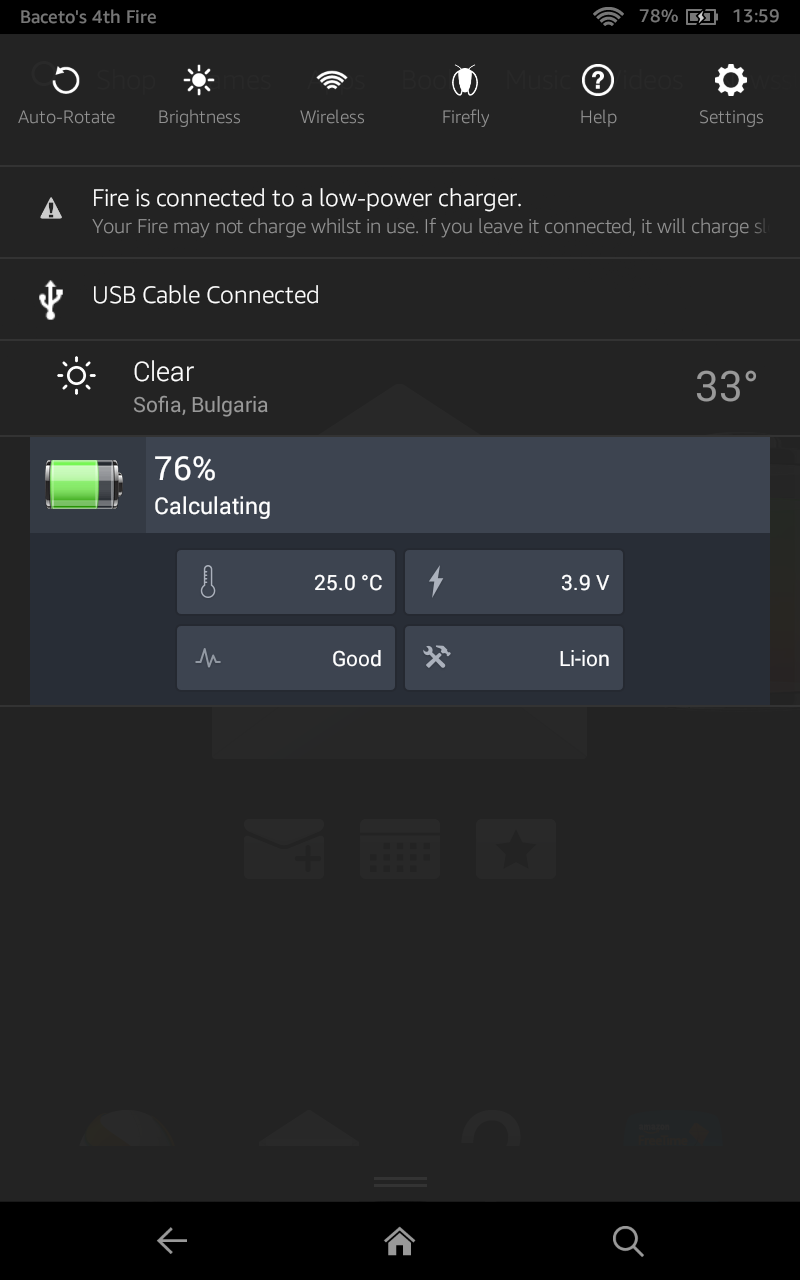 Battery Pro - App on Amazon Appstore