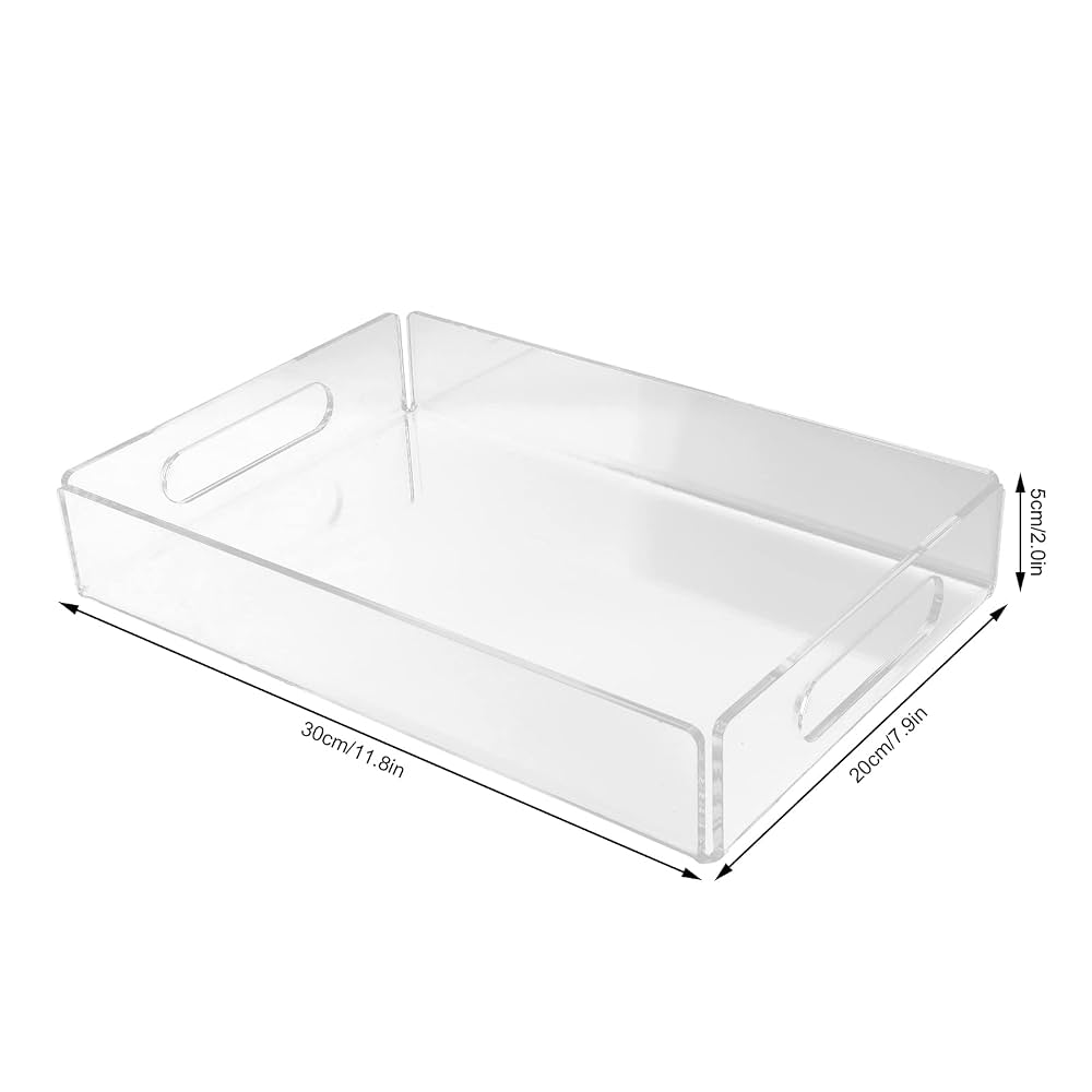 Plateau Transparent Plateau De Service En Acrylique Transparent De 30,5 ...