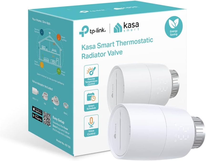 TP-Link Kasa Smart Thermostat Radiator Valve , Smart Radiator Valve ...