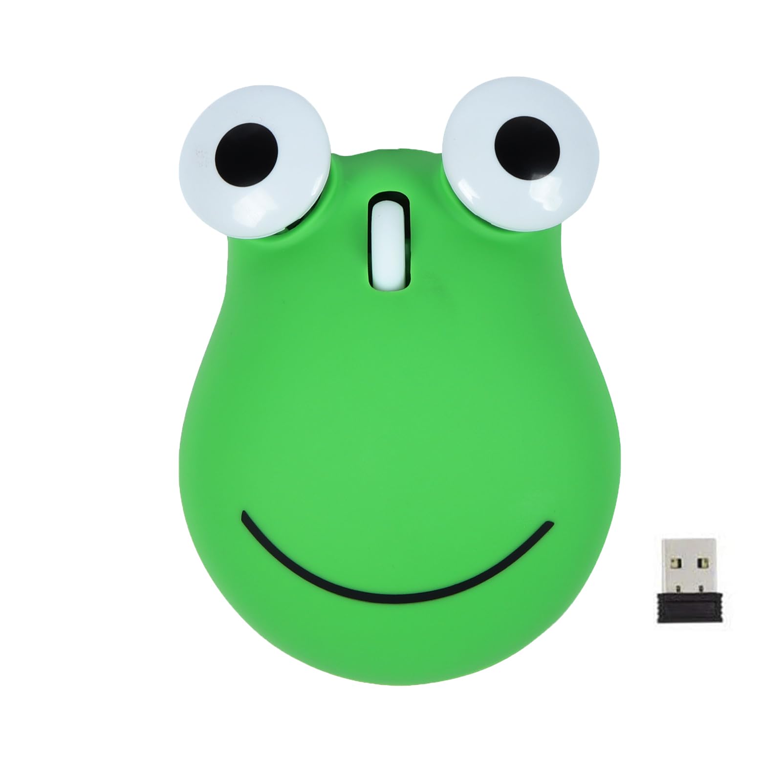 Amazon.com: Samudgate Wireless Mouse 2.4GHz Lovely Cartoon Frog Shape ...