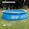 Amazon.com: Intex 28120EH Easy Set Inflatable Swimming Pool: 10ft x ...