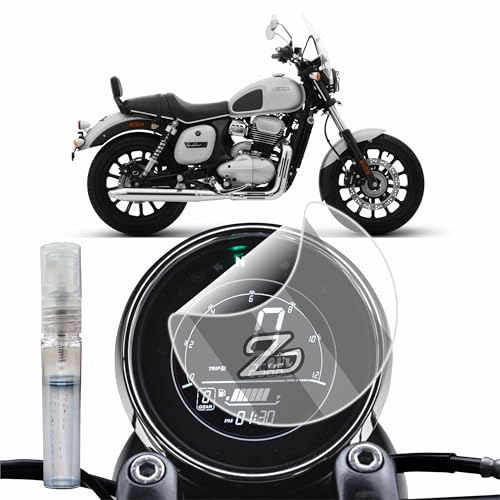 ZEIR Screen Protector FILM For JAWA 42 & 42 FJ | Soft Flexible Thin TPU ...