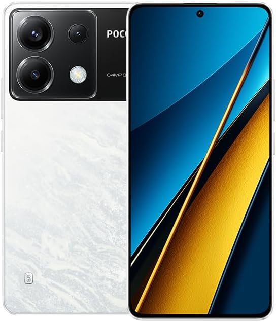 Amazon.com: Xiaomi Poco X6 5G + 4G LTE Global Unlocked (256GB + 12GB ...