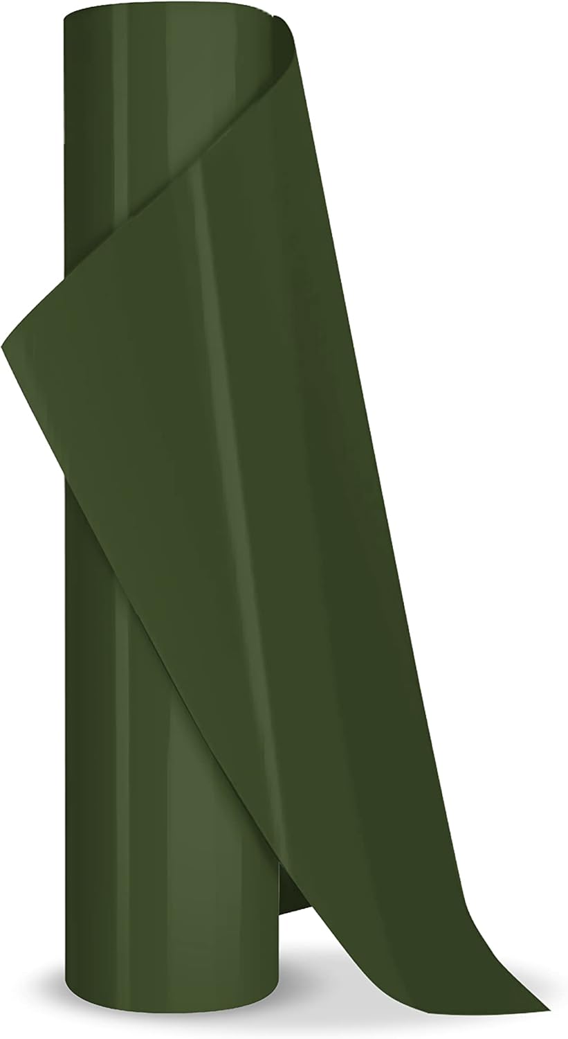 Amazon.com: Military Army Green Heat Transfer Vinyl Everyday Iron On ...