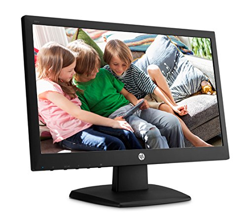 HP V193 G9W86AA 18.5-inch LED Backlit Computer Monitor (Black) VGA ...