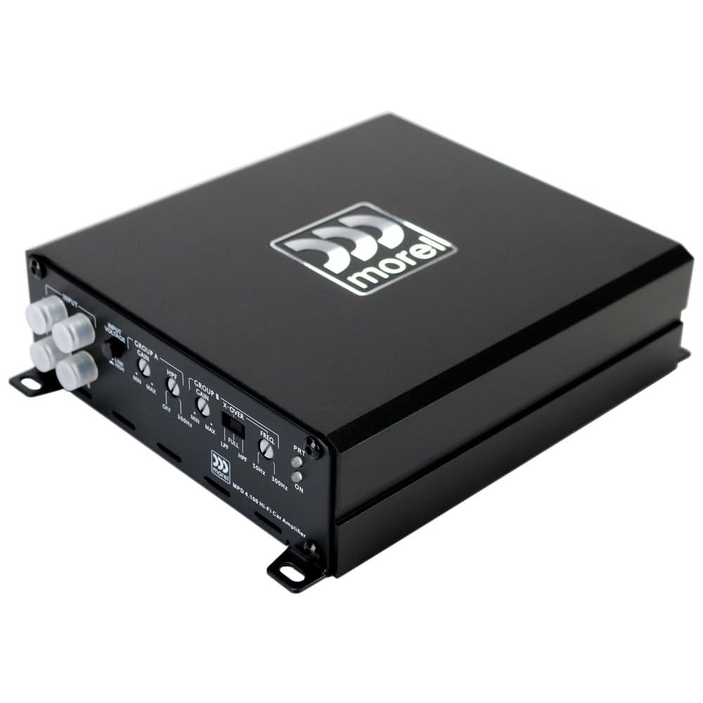 Morel MPD 4.100 400W 4-Channel Car Audio Compact Amplifier User Manual