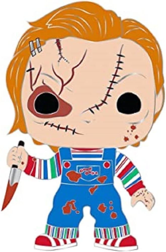 Loungefly Funko POP! Large Pop Pin – HORROR: CHUCKY – BigaMart