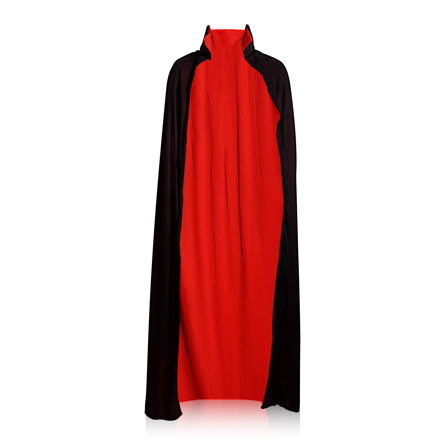 Amazon.com: KINBOM Vampire Cloak for Men, 55inch Long Halloween Vampire ...