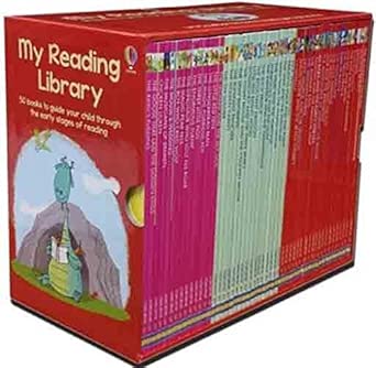 Buy Usborne My Second Reading Library 50 Books Set Collection Pack ...