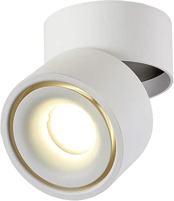 TOPMO 10W LED Ceiling Spotlight Fixture Surface Mounted Accent Spot ...