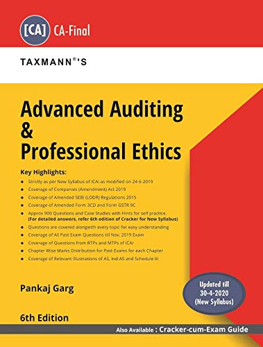 Buy Taxmann's Advanced Auditing & Professional Ethics (CA-Final-New ...