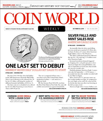 Coin World Weekly - Magazine Subscription from MagazineLine: Coin World ...