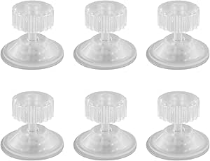 Amazon.com: WHYHKJ 6pcs Transparent Strong Screw Nut Pull Suction Cup ...