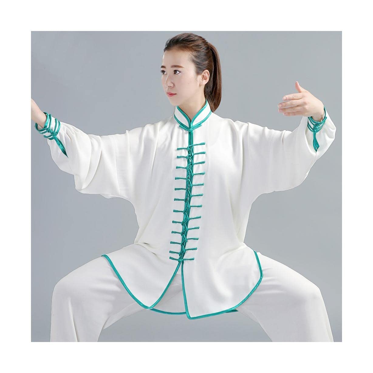 Buy GHQYP office Tai Chi Uniform Kung Fu Suit Outfit Wushu Clothing ...