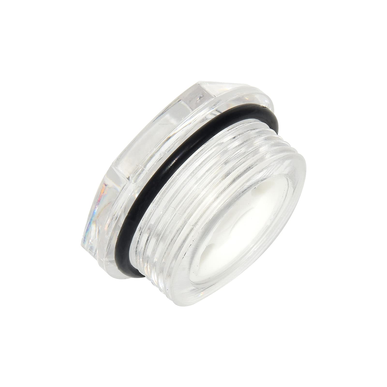 Snapklik.com : Plastic 60mm Dia Male Thread Air Compressor Oil Level ...