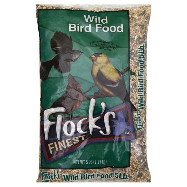 Amazon.com: Flocks Finest Wild Bird Food , 5 LB : Pet Supplies