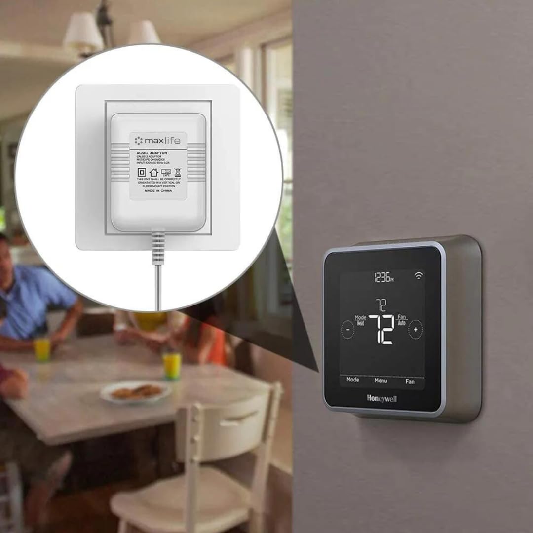 Snapklik.com : Common C Wire Adapter AC Transformer 24V 500mA Universal ...