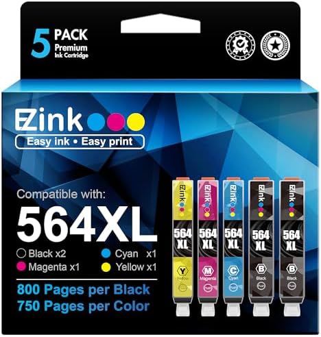 Amazon.com: E-Z Ink 564XL Compatible Ink Cartridge Replacement for HP ...