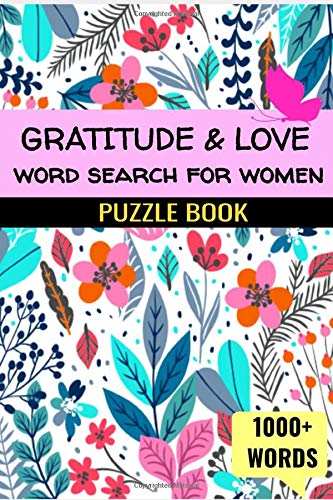 Buy Gratitude & Love Word Search for Women: Mothers Day Word Search ...