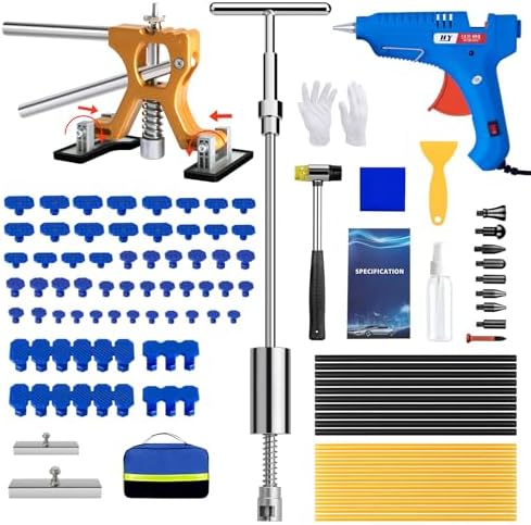 Amazon.com: YIPYOP Complete Paintless Auto Dent Removal Tools Set, Glue ...