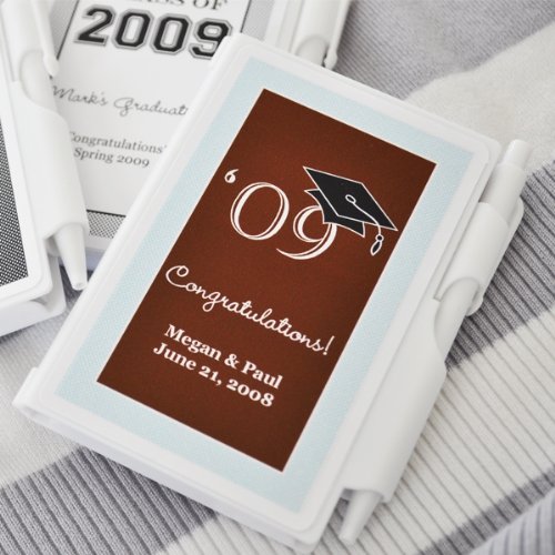 Hats Off to You Personalized Graduation Notebook Favors: Amazon.com: Books