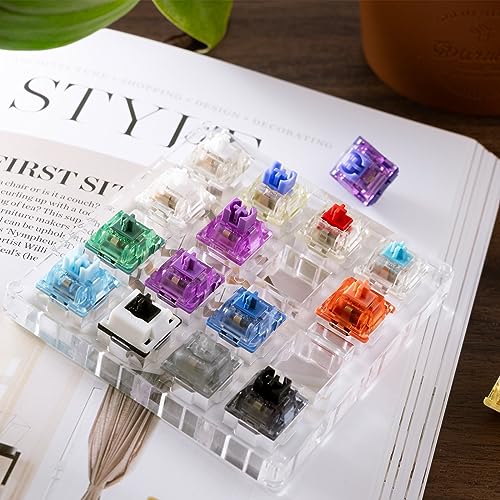 Snapklik.com : Akko 16-Key Switch Tester Mechanical Keyboards Acrylic ...