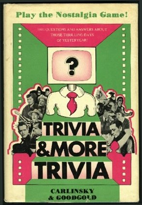 Trivia & More Trivia: CARLINSKY, Dan: Amazon.com: Books