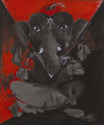 Meditating Ganesha : Umesh Varma: Amazon.in: Collectibles & Fine Arts