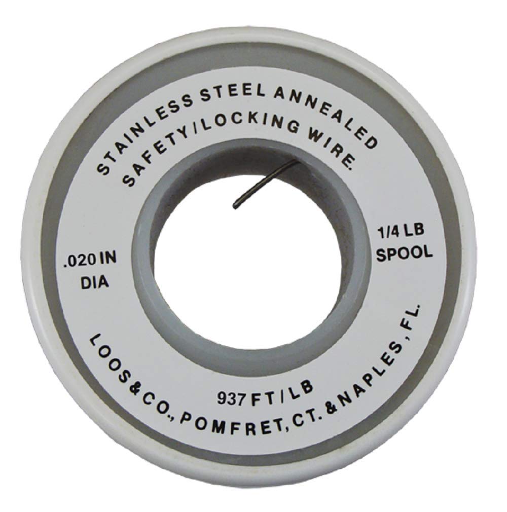 Loos Cableware SLWQ020 Stainless Steel Safety Locking Wire for 0.020 ...
