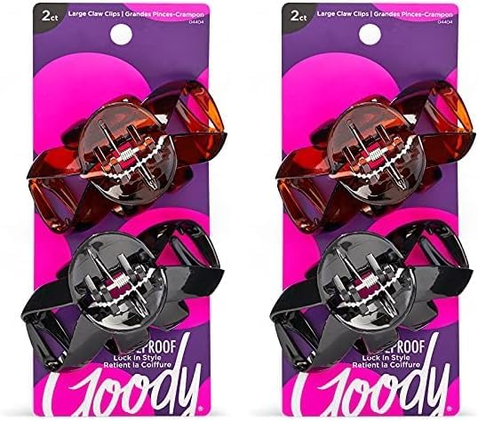 Amazon.com: Goody Classics Claw Hair Clip, Large Spider, 2 Count (Pack ...