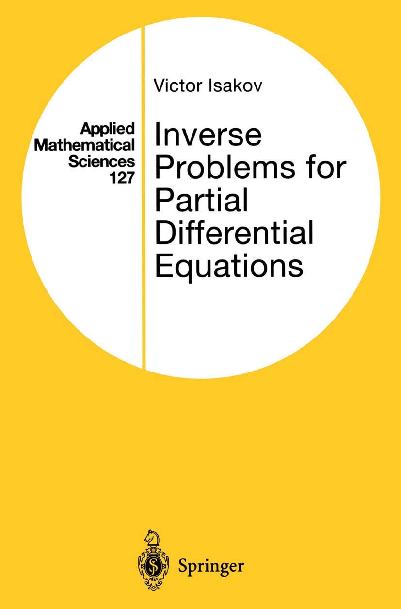 Amazon.com: Inverse Problems for Partial Differential Equations ...