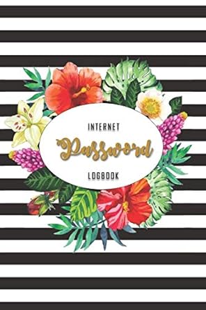 Amazon.co.jp: Password Book: Internet Address and Password Logbook ...