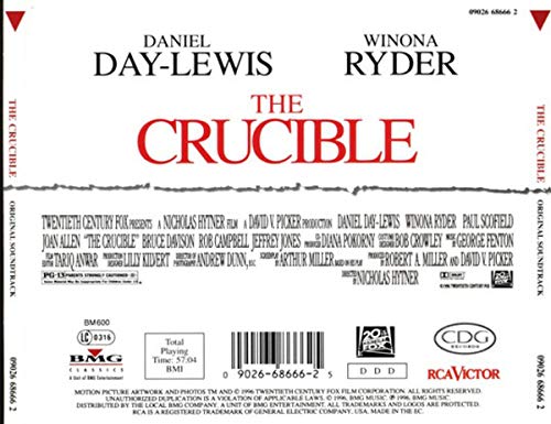 Amazon.com: The Crucible: Original Soundtrack Recording: CDs y Vinilo