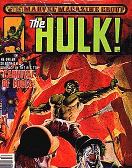 Amazon.com: Rampaging Hulk Magazine (1977 series) #25: Marvel: Books