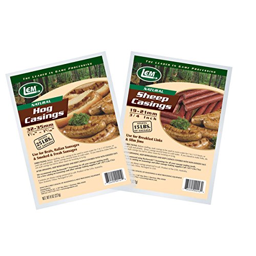 Amazon.com: Natural Casings - Natural Beef Rounds (40 - 42mm) : Grocery ...
