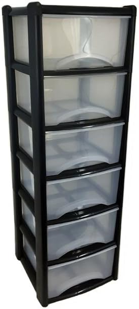 KetoPlastics PRODUCT DEEP PLASTIC DRAWERS 6 HIGH MADE IN UK : Amazon.co ...