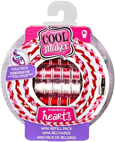 Amazon.com: Cool Maker, KumiKreator Hearts Mini Fashion Pack Refill ...