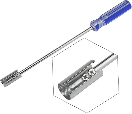 BXQINLENX 11 INCH(28.8cm) Professional BNC Extraction Tool BNC Screwdriver Surveillance Video ...