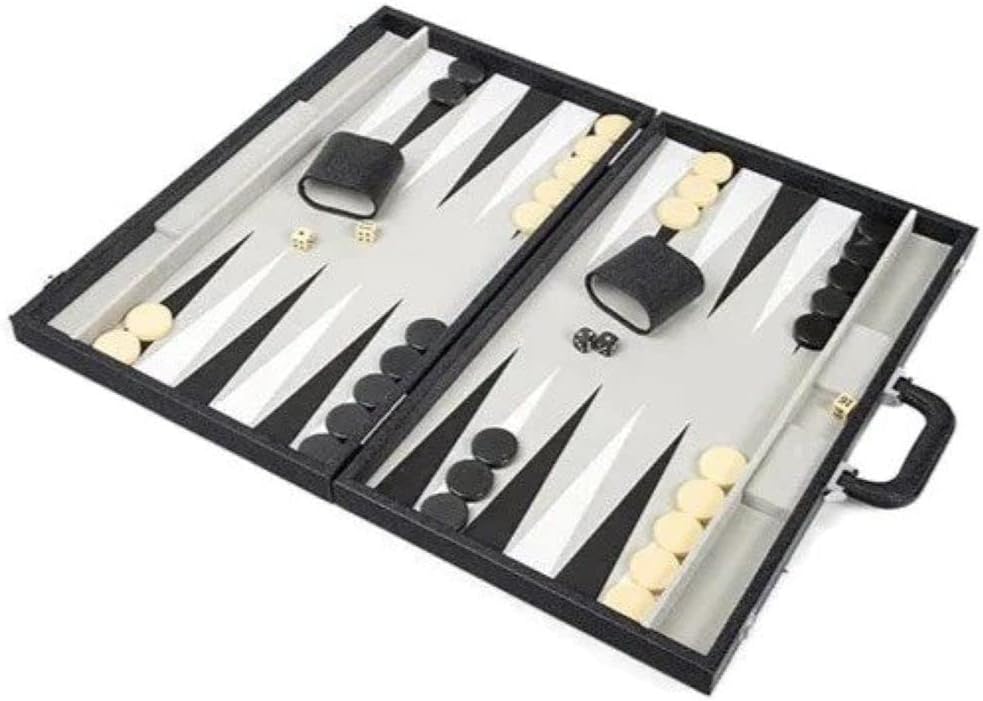 Amazon.com: Brouk & Co Backgammon Onyx Tone Color Set - Backgammon Set ...