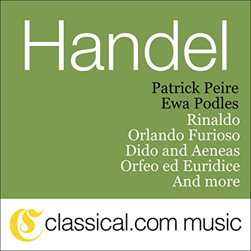 Amazon.com: George Frideric Handel, Rinaldo, Hwv 7 : Ewa Podles ...