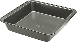 Amazon.com: Ecolution Bakeins Square Cake Baking Pan – PFOA, BPA, and ...