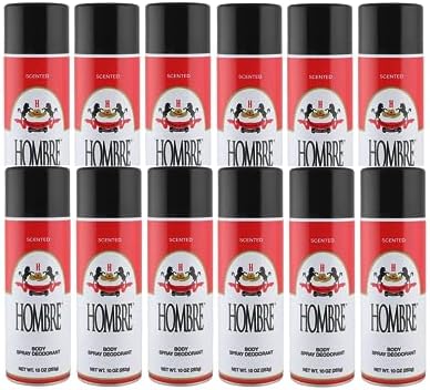 Amazon.com : Hombre Red Deodorant Spray 10oz 283g With 80% More Product ...