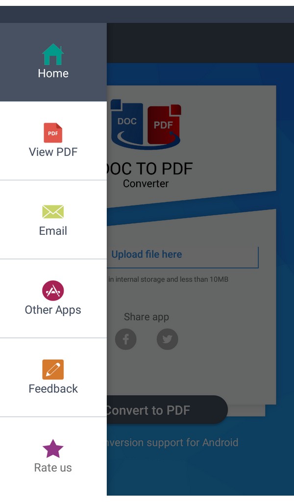Doc to PDF Converter-Amazonアプリストアのアプリ