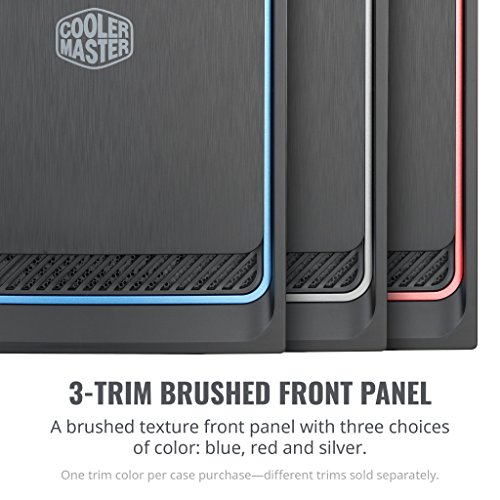 Cooler MasterCooler Master MasterBox E300L mATX Tower w/Front Brushed Panel, Silver Accent Trim ...