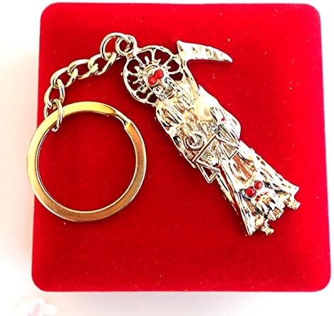 Amazon.com: Llavero de la Santa Muerte / Holy Death Key Chain (2 ...