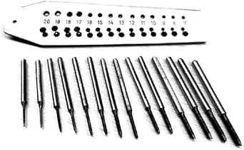 Amazon.com: 14 Sizes Mini Tap and Die Set for Watch Repair Jewelry Taps ...