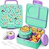 Amazon.com: Fimibuke Bento Lunch Box with Leak Proof 8oz Soup Thermos ...