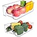Amazon.com: SANNO Vegetable Refrigerator Organizer Food Bins with lids ...